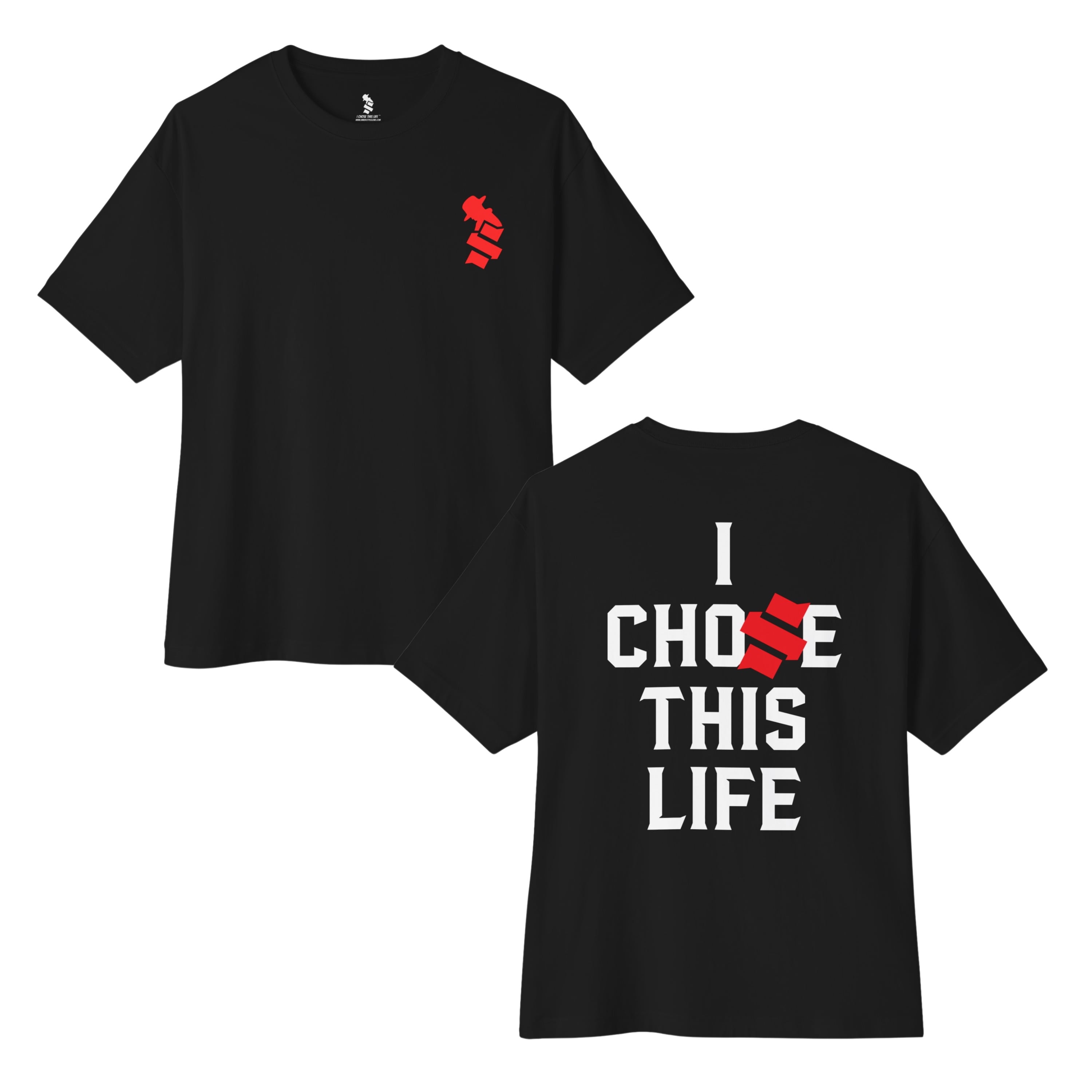 "I CHOSE THIS LIFE" BOXY TEE | (3 COLORS) | WHAT'S YOUR HUSTLE ...
