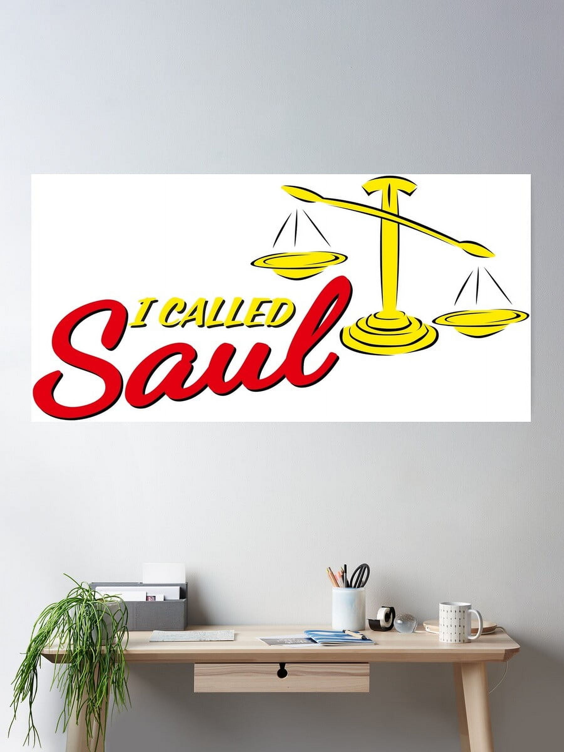 I Called Saul Poster Wall Art, Modern Wall Decor For Living Room ...