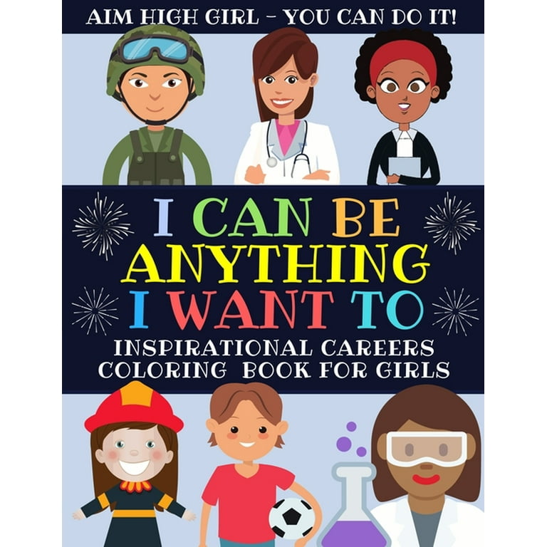 coloring book careers