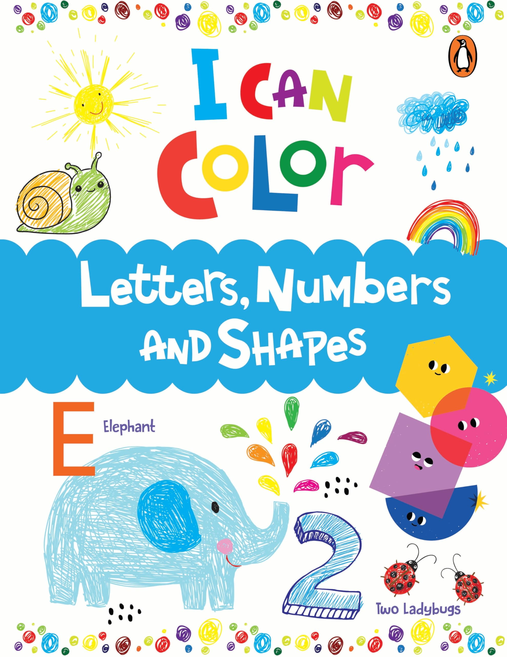 I Can Color: Letters, Numbers and Shapes (Penguin Early Learning Series ...