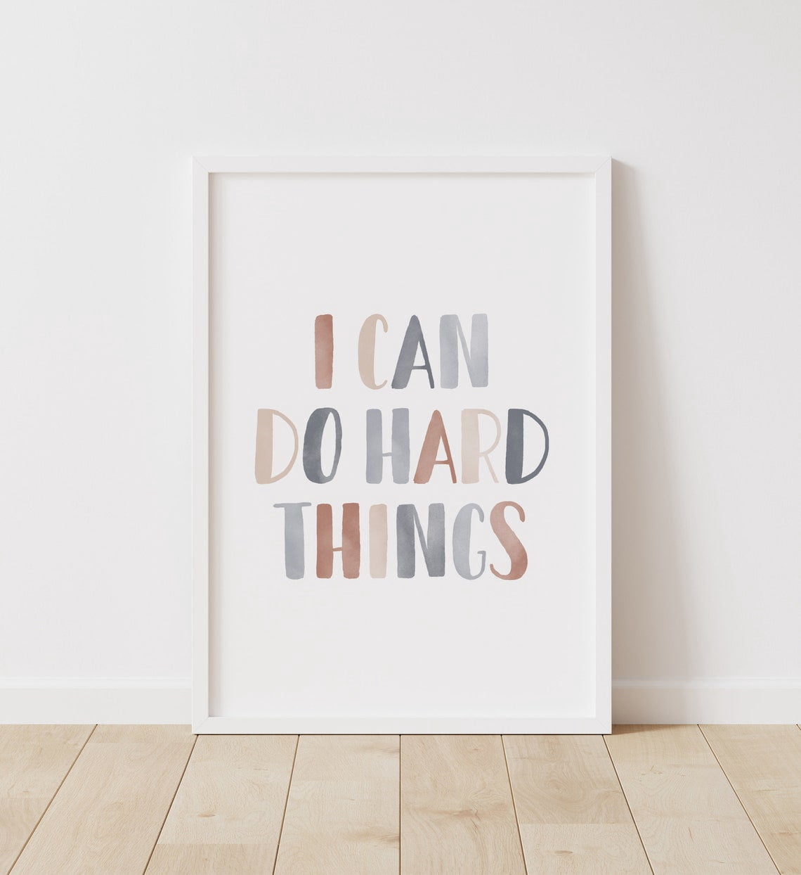I Can Do Hard Things Poster Inspirational Decor For Boho Classroom ...
