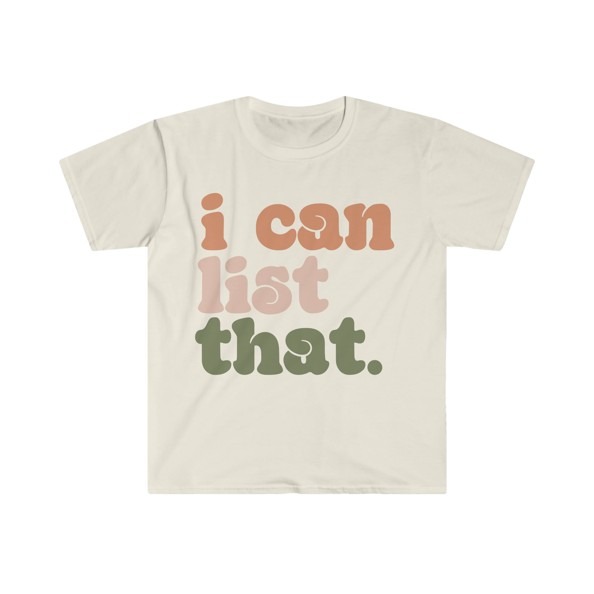 I Can List That Funny Real Estate Agent T-Shirt Realtor Shirt Gift ...