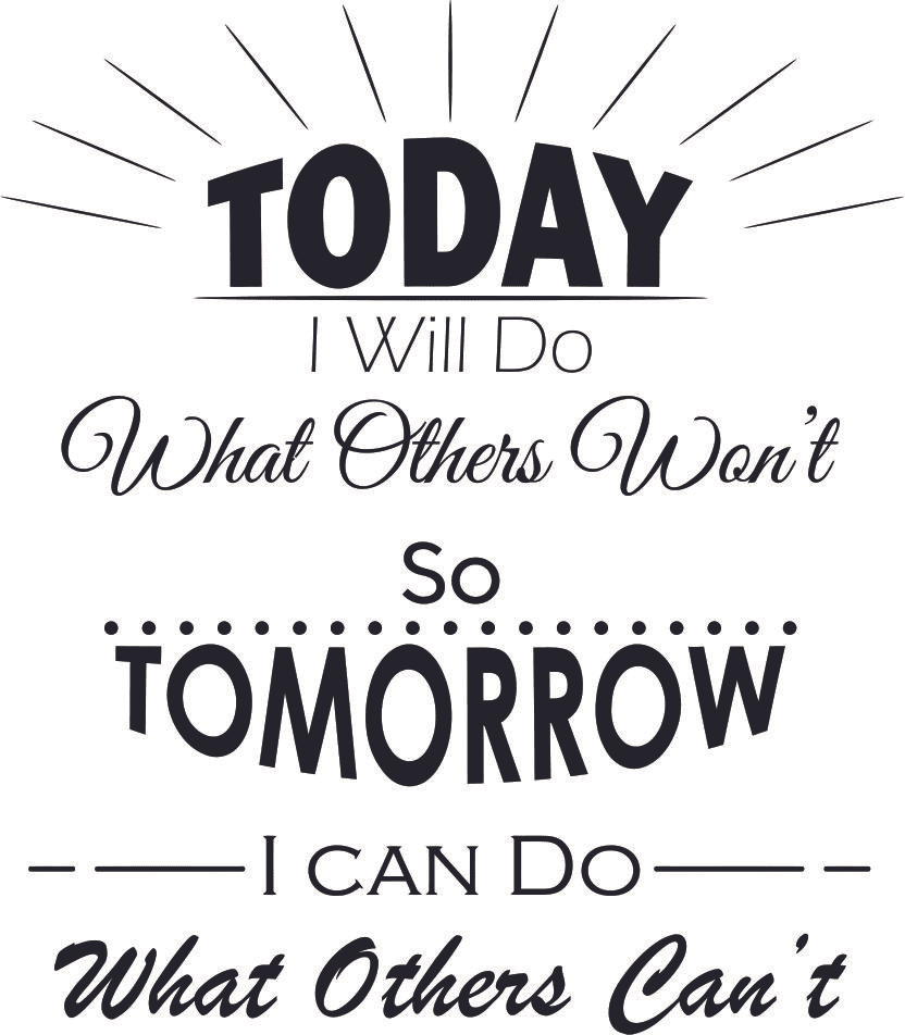 I Can Do What Others Can't Motivational Quotes Sayings Mantra Motto ...
