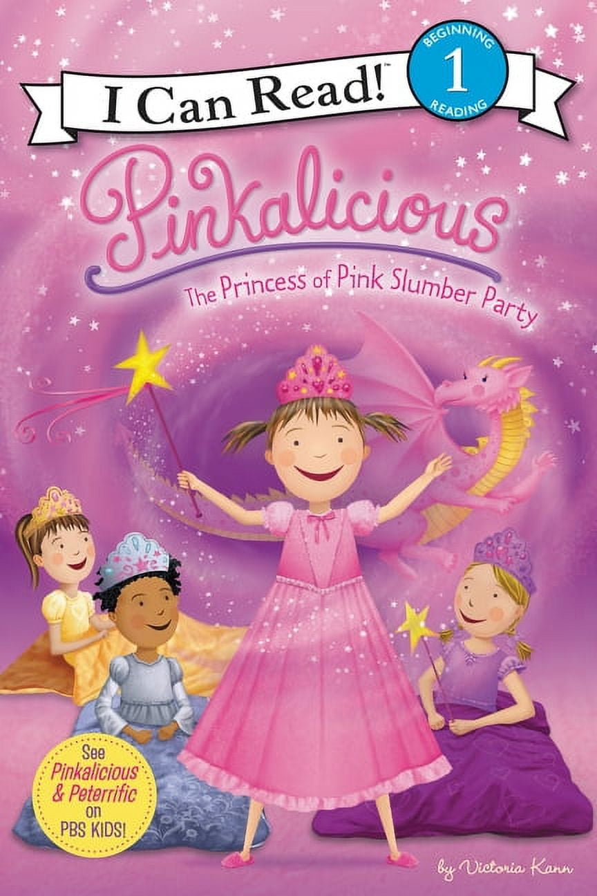 I Can Read Level 1 Pinkalicious: The Princess of Pink Slumber Party ...