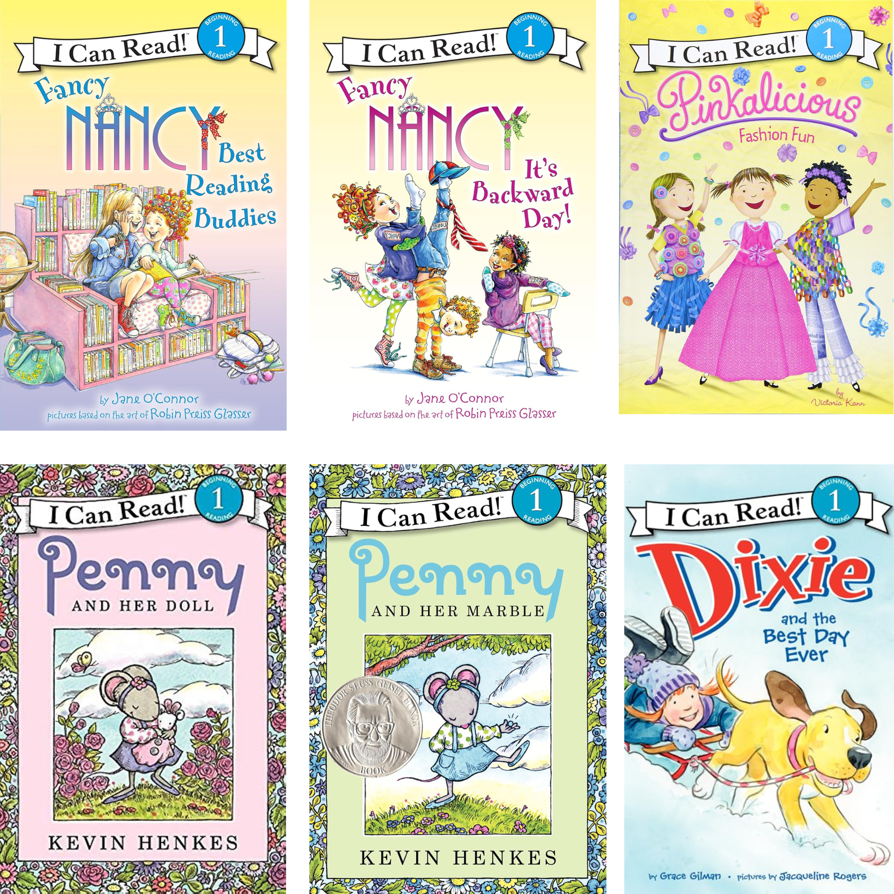 I Can Read Level 1 Six Book Set : Fancy Nancy Best Reading Buddies ...