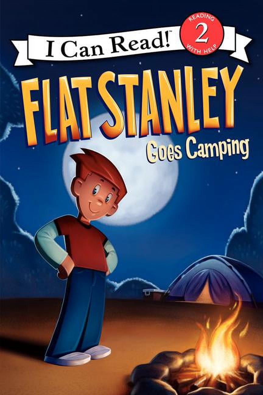 I Can Read Level 2 Flat Stanley Goes Camping, (Paperback) - Walmart.com