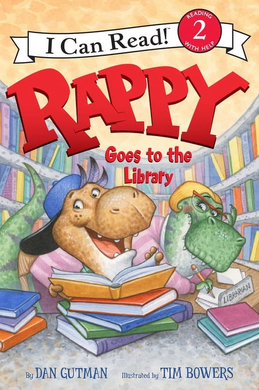 I Can Read Level 2: Rappy Goes to the Library (Paperback) - Walmart.com