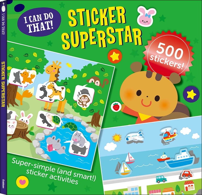 I Can Do That! I Can Do That! Sticker Superstar: An At-Home Play-To ...