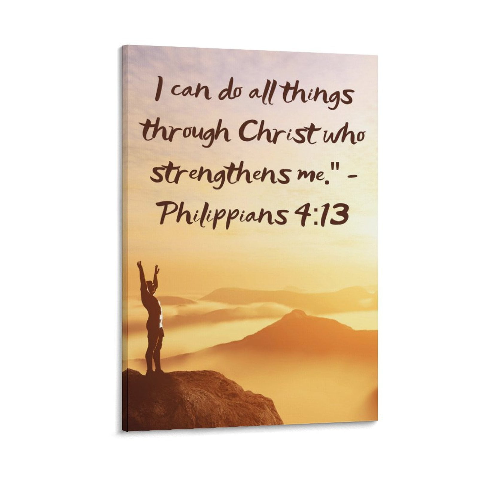 I Can Do All Things Through Christ Who Strengthens Me Religious Posters ...