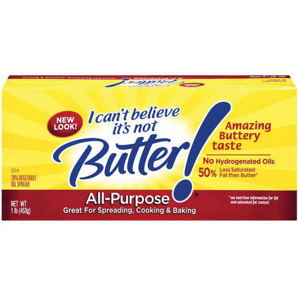 I Can't Believe It's Not Butter! All Purpose Spread, 1 lb - Walmart.com