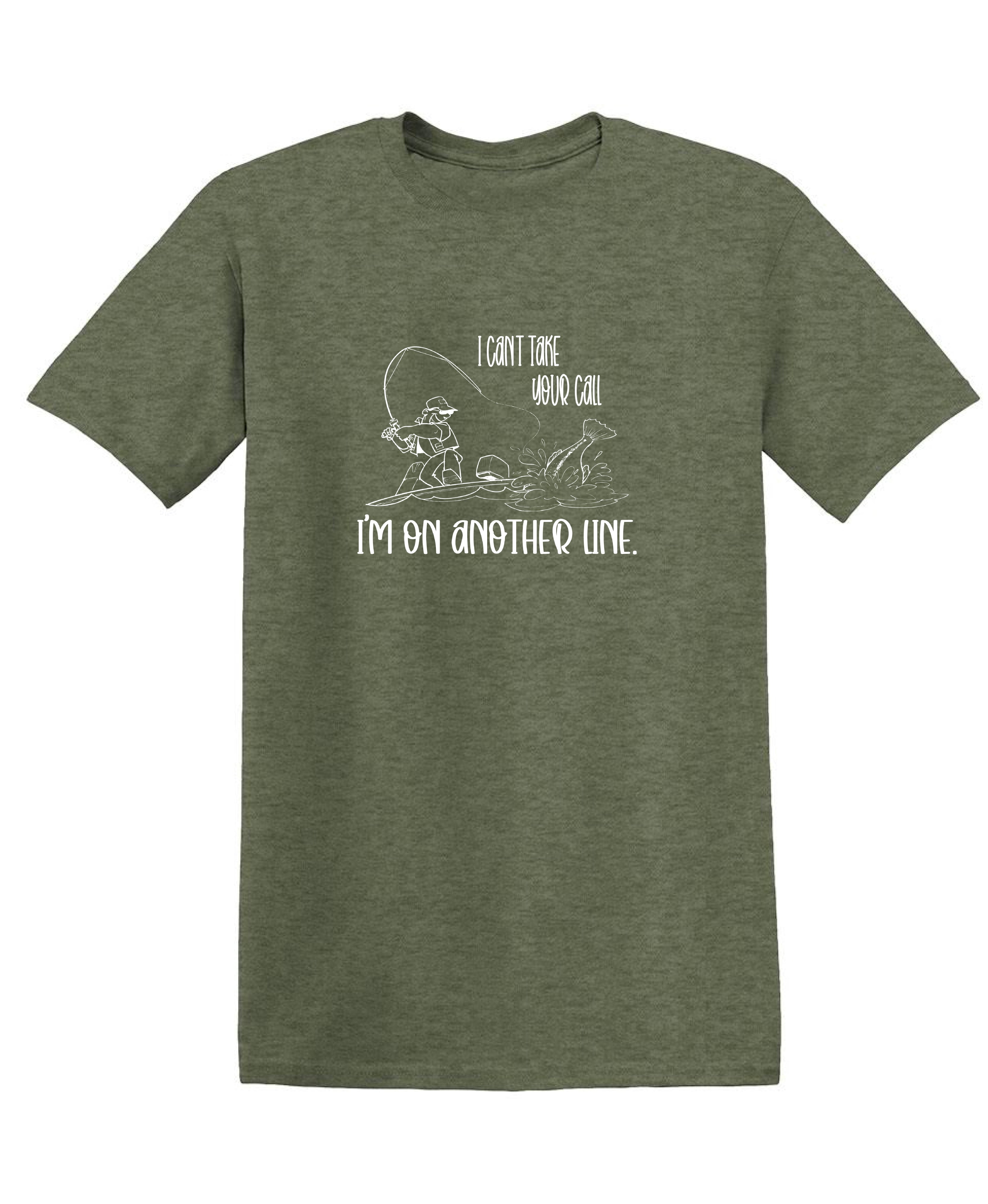 I Cant Take Your Call Graphic Tee TShirt Gift-1 - Walmart.com