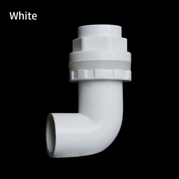 I.D20~50mm PVC Aquarium 90° Elbow Drainage Connector Fish Tank Overflow ...