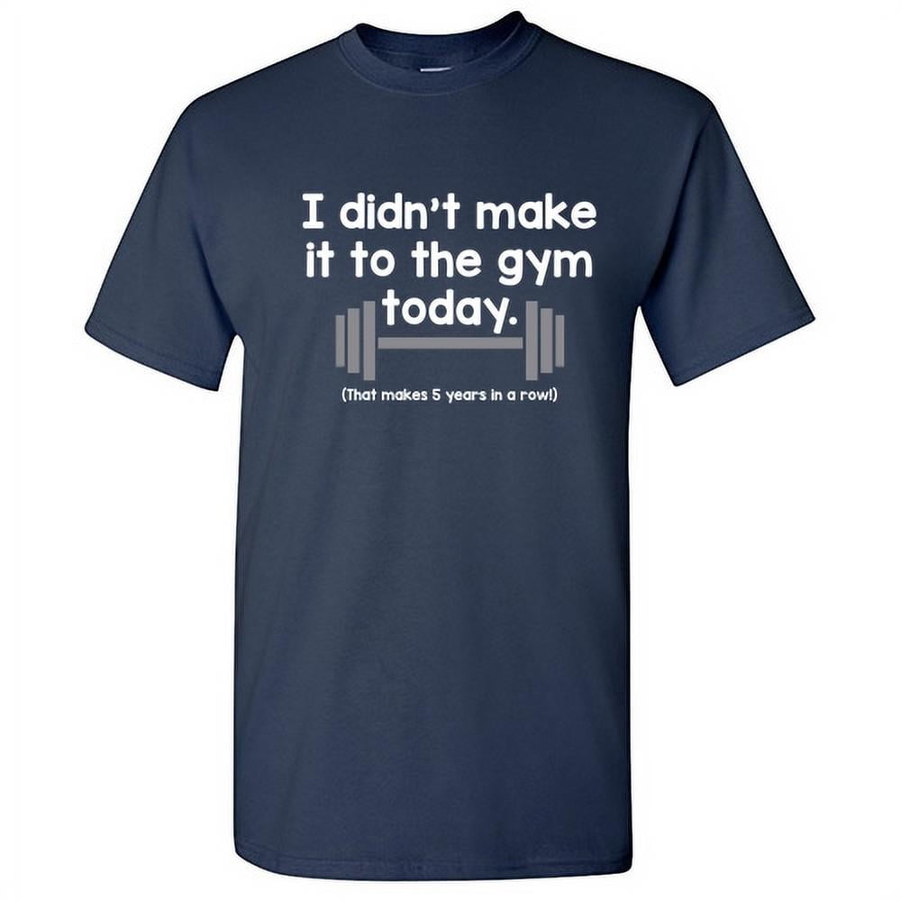 I Didn't Make It To The Gym Today That Makes Five Years In a Row ...