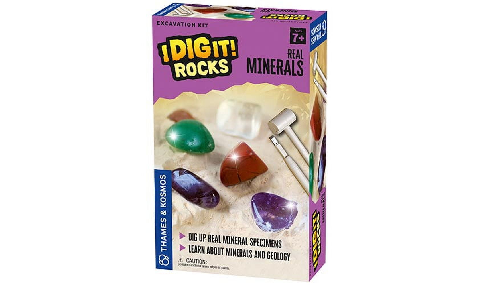 I Dig It! Rocks - Real Minerals Excavation Kit - Walmart.com