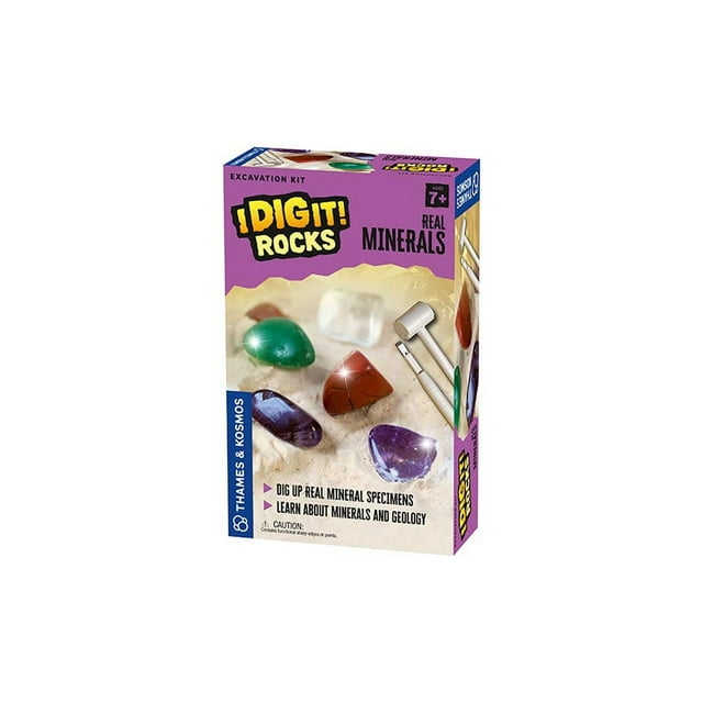 I Dig It! Rocks - Real Minerals Excavation Kit - Walmart.com
