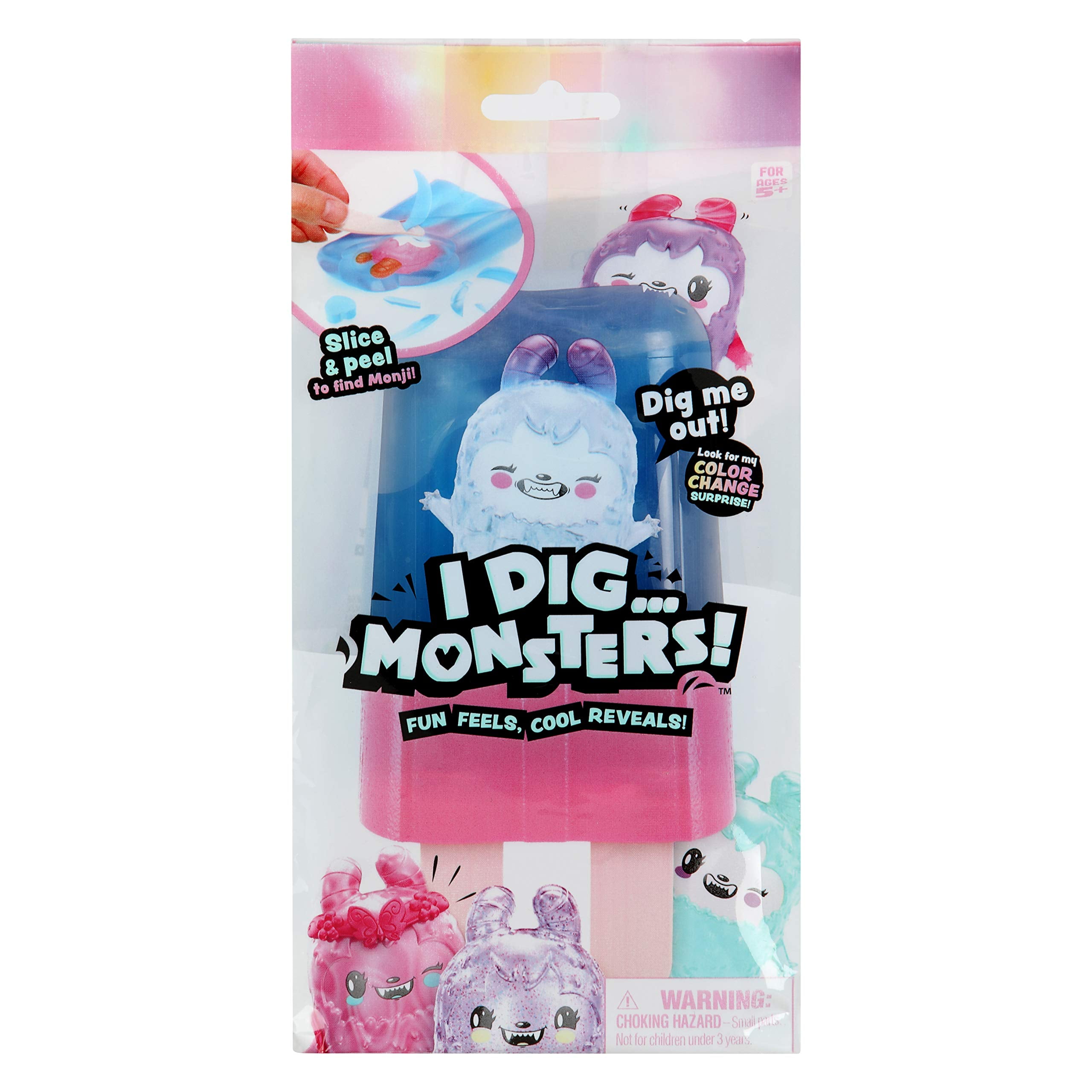 I Dig... Monsters Popsicle Pack - Kids' Collectable ASMR Toy | Fun ...