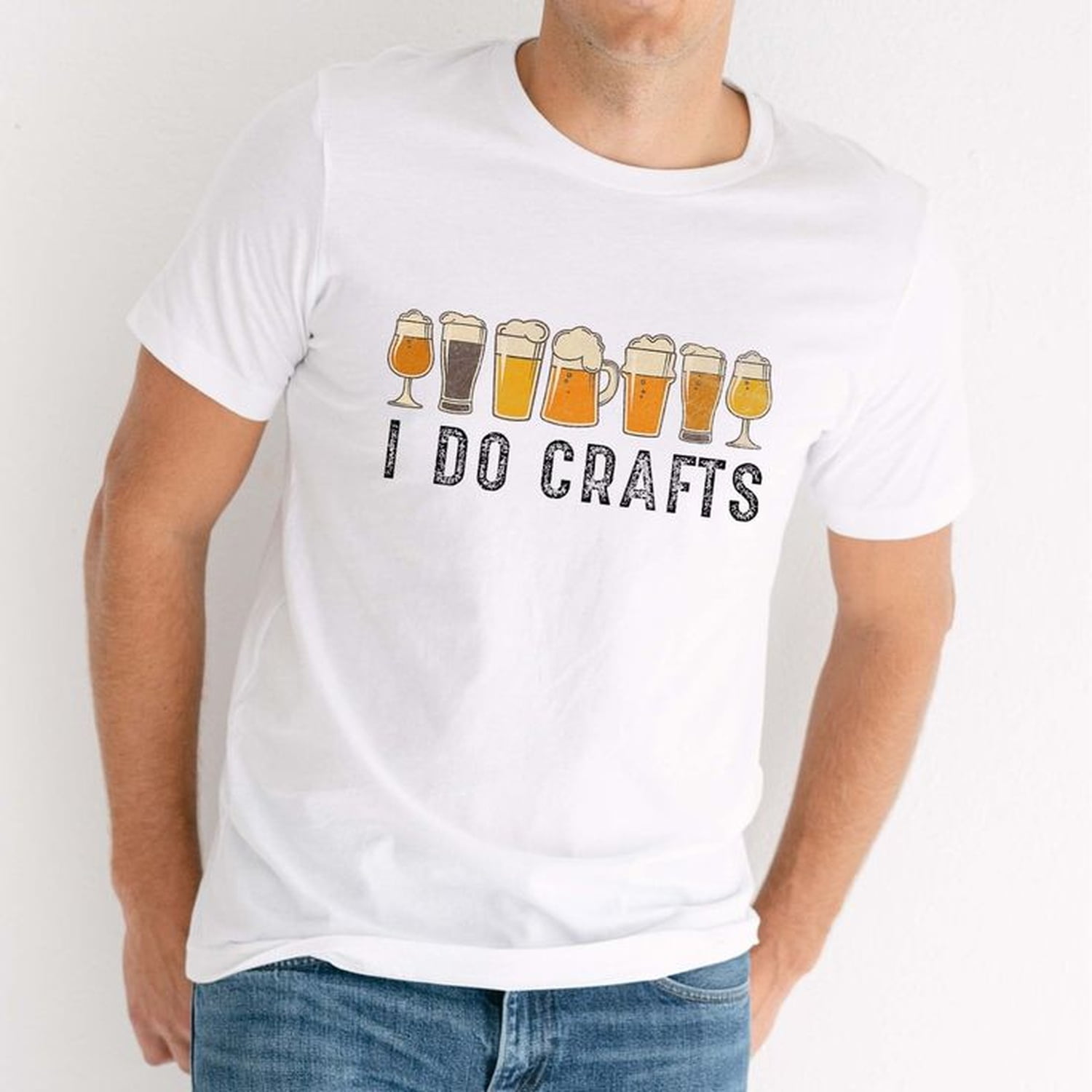 I Do Craf Graphic T1EE - XL _ Athletic Grey - Walmart.com