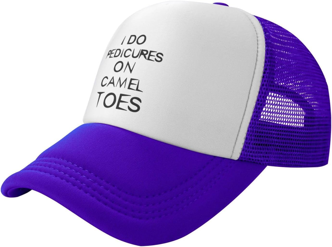 I Do Pedicures On Camel Toes Men Adjustable Washed Baseball Cap Black ...