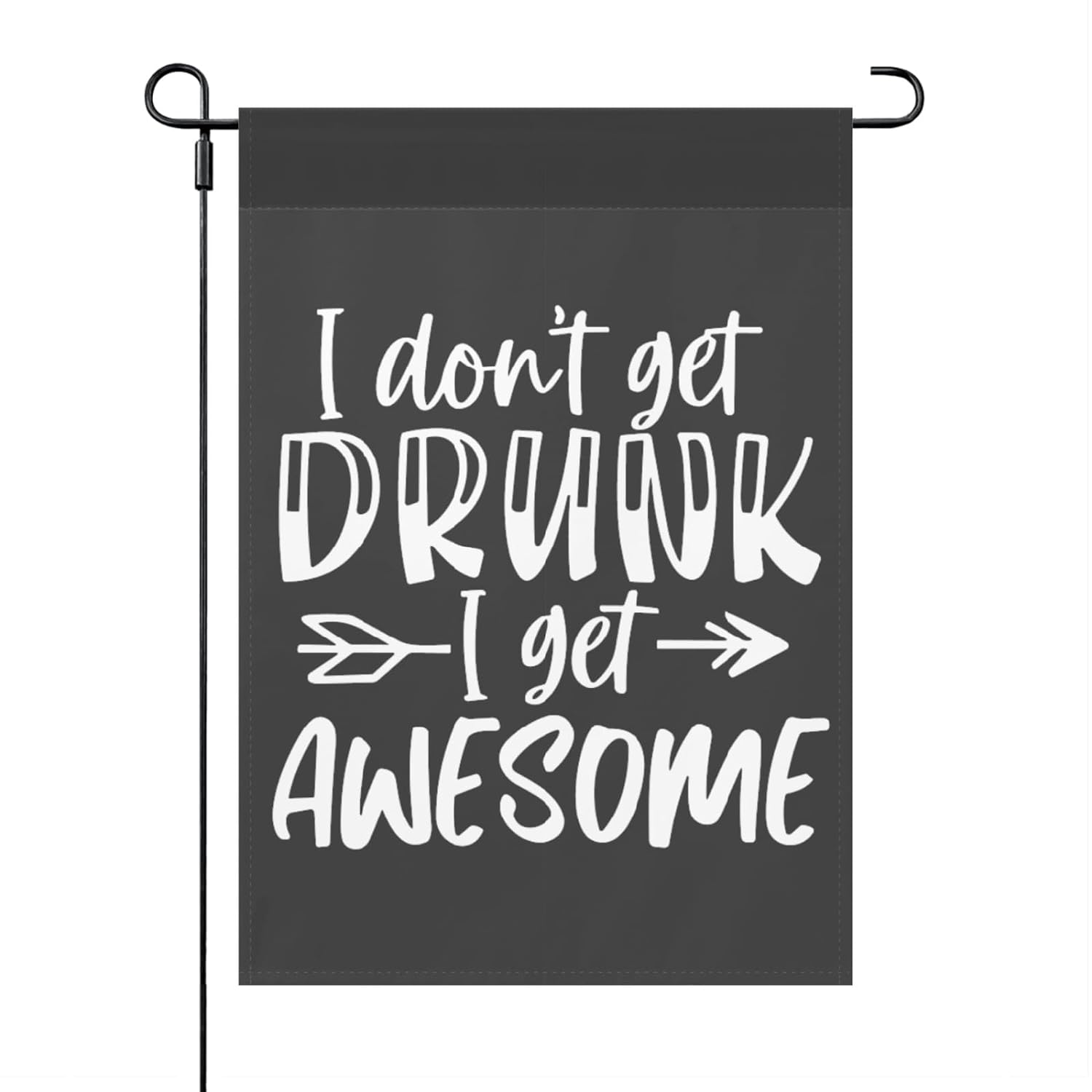 I Don't Drunk I Gat Awesome Garden Flags Double SidedDecorative Garden ...