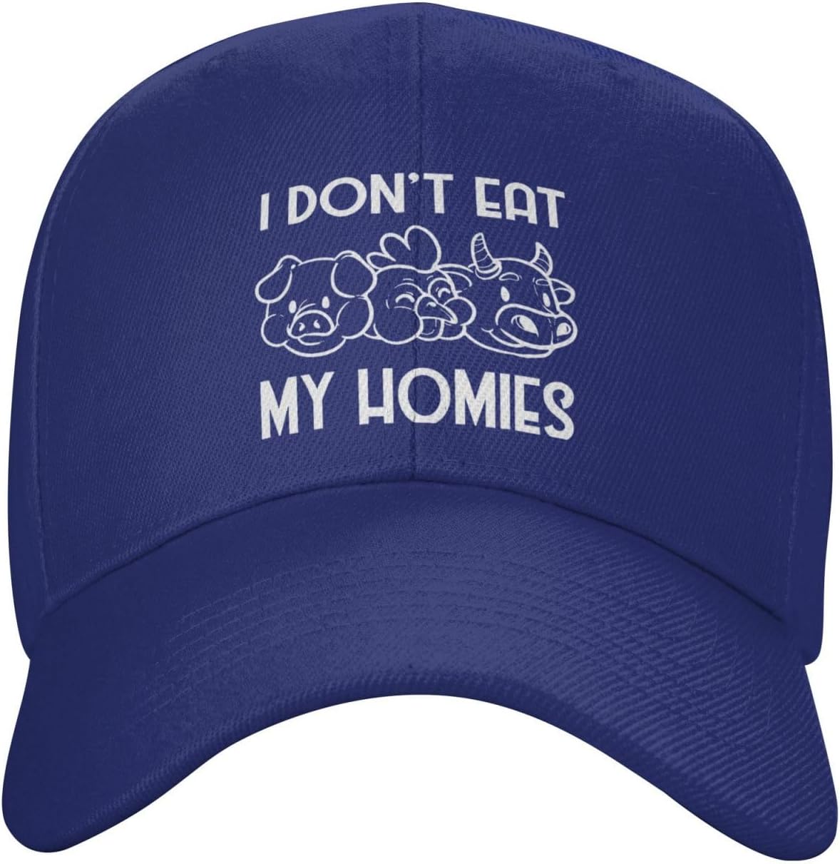 I Don't Eat My Homies Hat Low Profile Dad Hats Funny Curved Brim ...