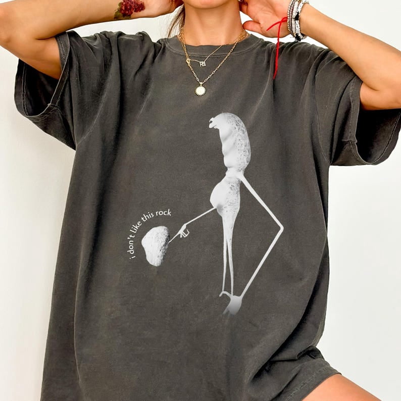 I Don't Like This Rock Shirt, Marcus Meme Shirt, Marcus The Worm Meme T ...
