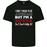 I Dont Mean to Be but Im a Rower Rowing Mens Cotton T-Shirt Tee Top ...