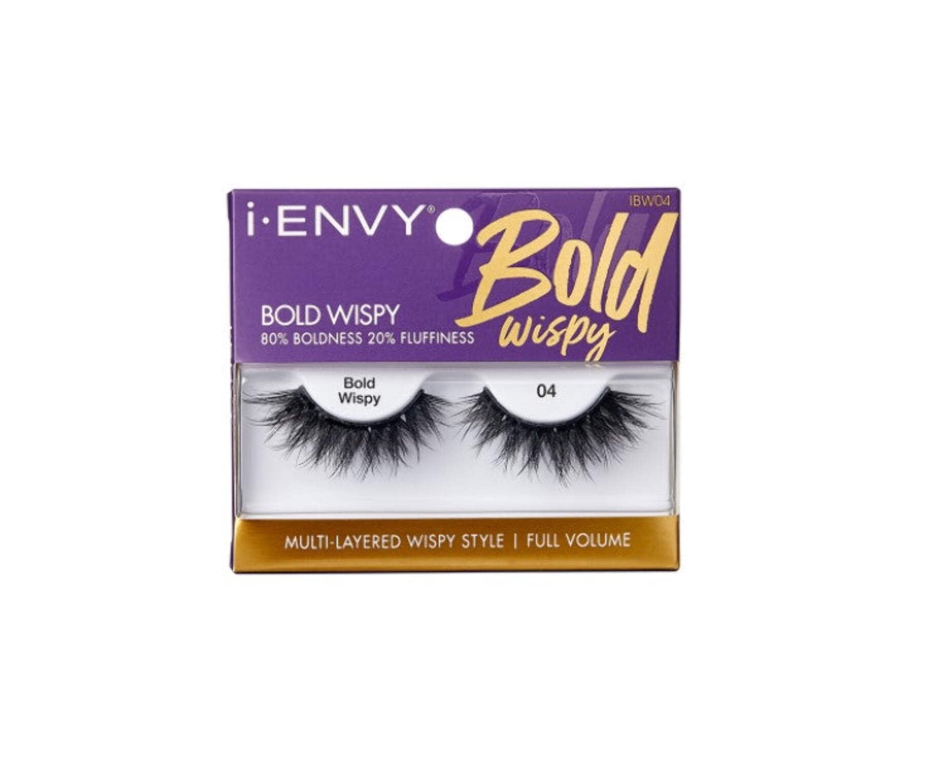 I-Envy Bold Wispy 80% Boldness 20% Fluffiness Lashes - Walmart.com