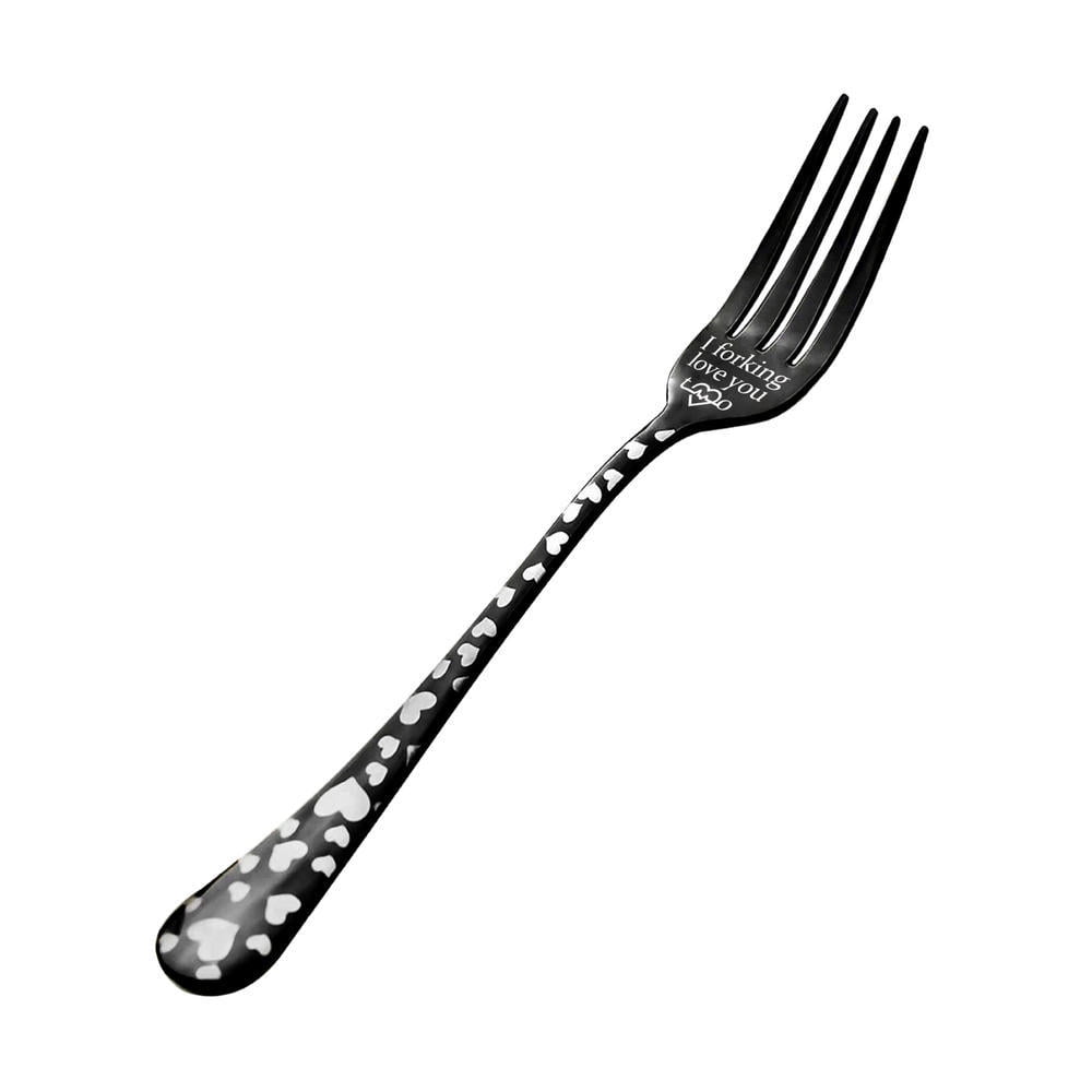 I Forking Love You Engraved Stainless Steel Forks Lover Best Present ...