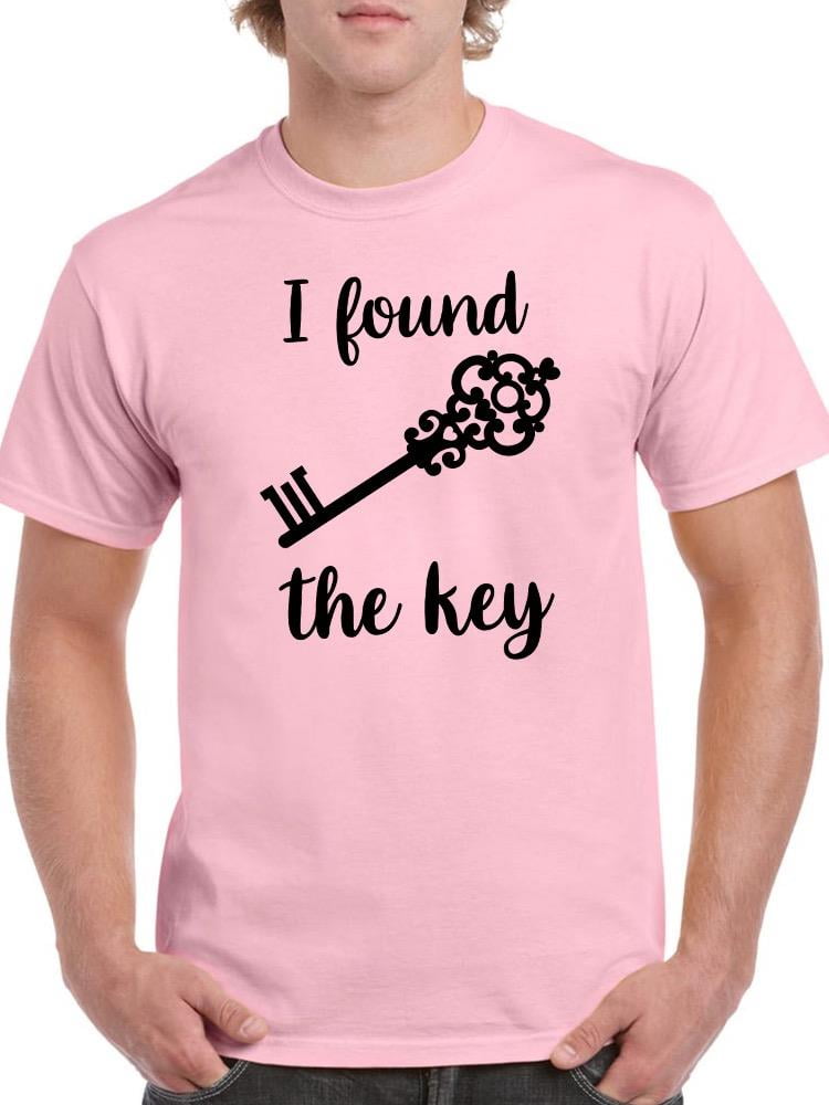 I Found The Key T-Shirt Men -Smartprints Designs, Male Small - Walmart.com
