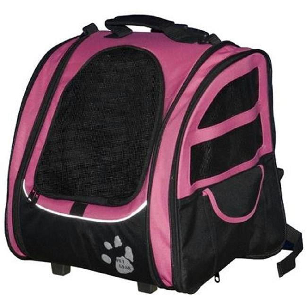 I-GO2 Pet Backpack Carrier with Wheels, Pink - Walmart.com