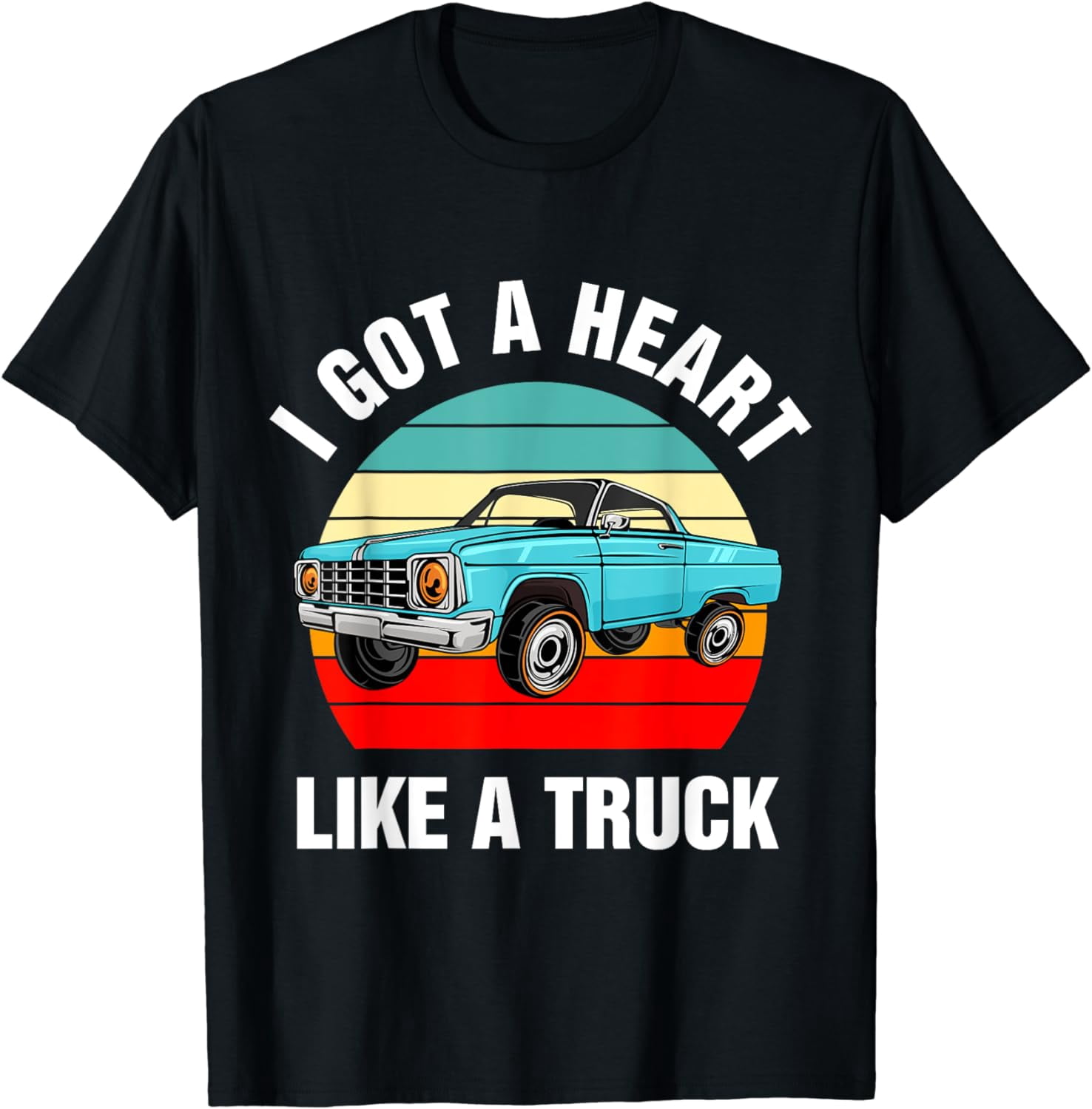 I Got A Heart Like A Truck Country Music Concert Vintage T-Shirt ...