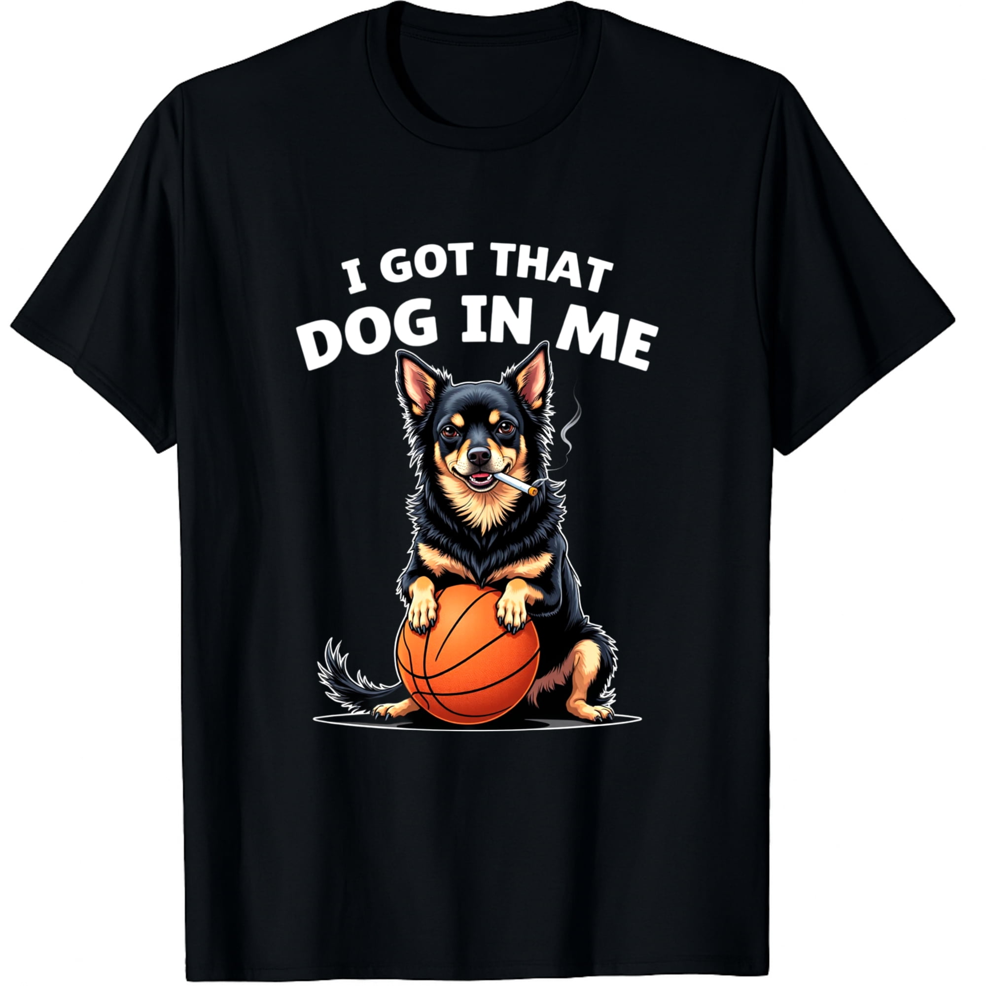 I Got That Dog in Me Funny Chihuahuas Dog Meme Graphic Black T-Shirt ...