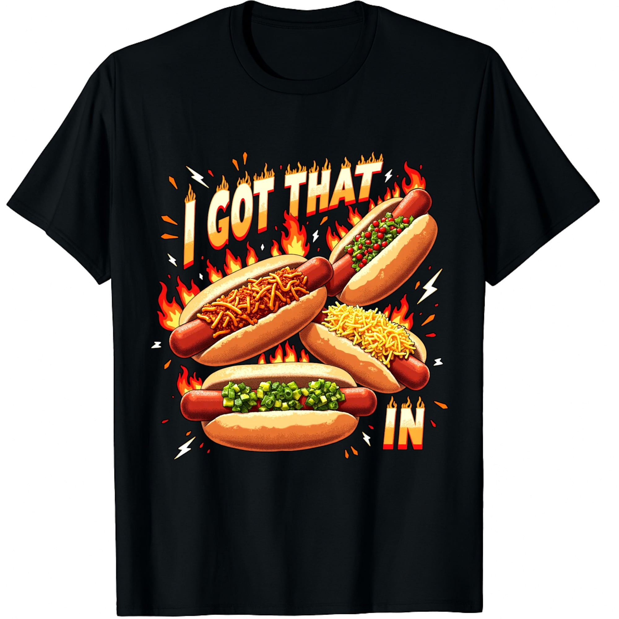 I Got That Dog in Me Funny Hot Dog Glizzy Meme Bootleg Graphic Crew ...