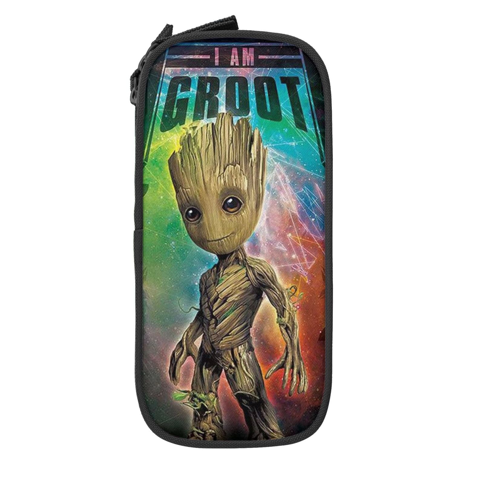 I Am Groot Big Capacity Pencil Case, Large Pencil Pouch Pen Box Bag ...