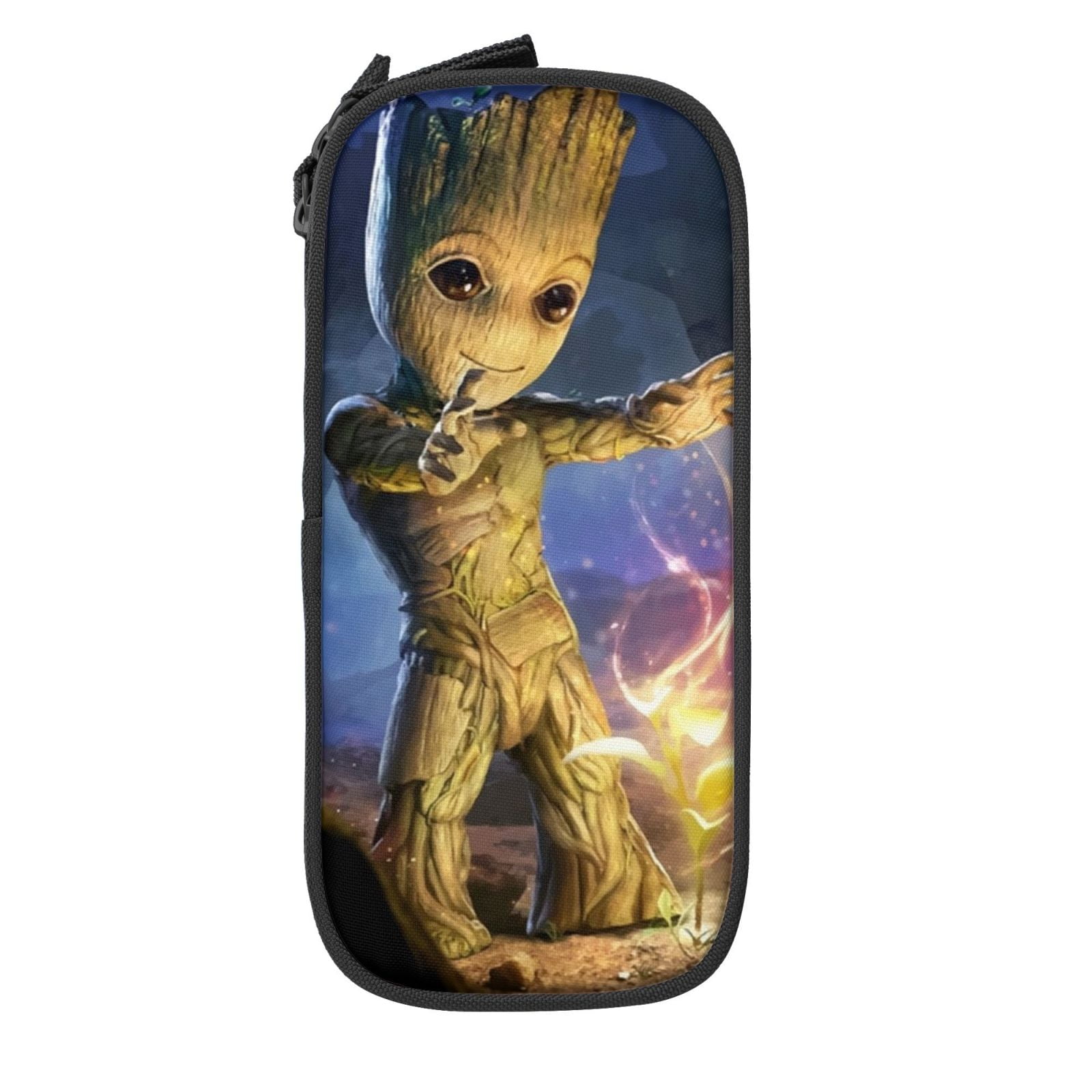I Am Groot Big Capacity Pencil Case, Large Pencil Pouch Pen Box Bag ...