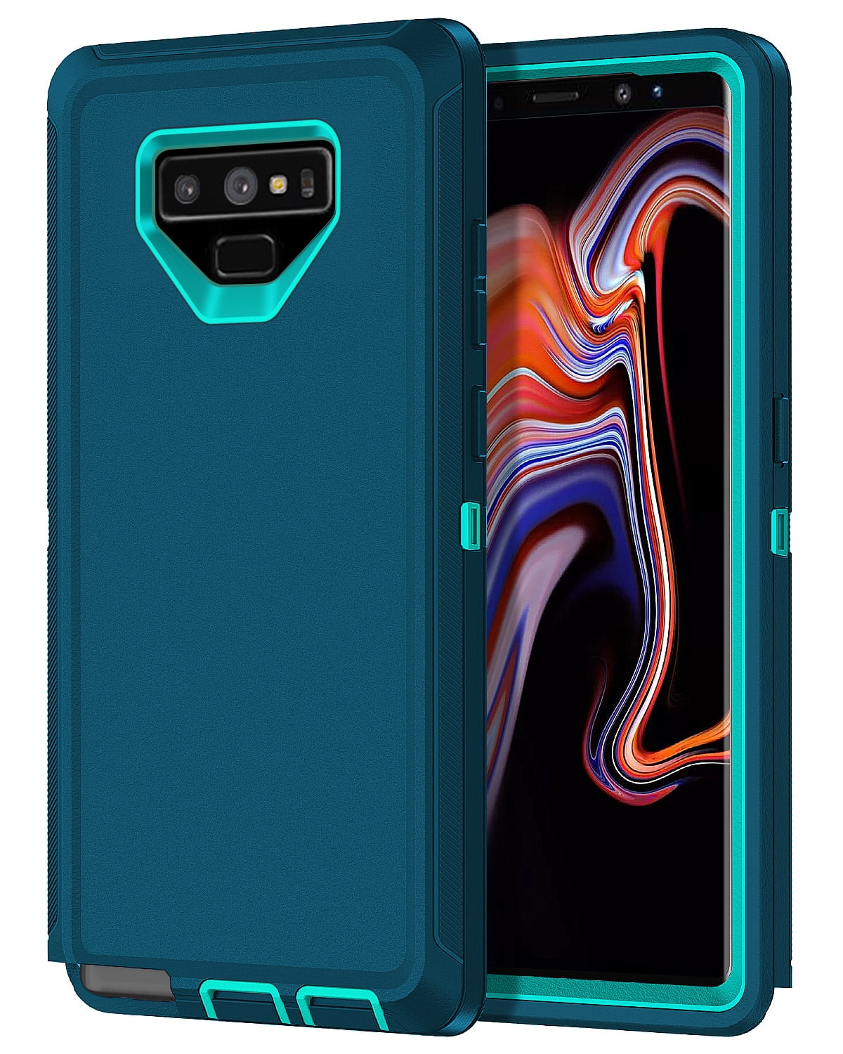 I-HONVA For Samsung Galaxy Note 9 Case,3-Layer Military Grade Drop ...