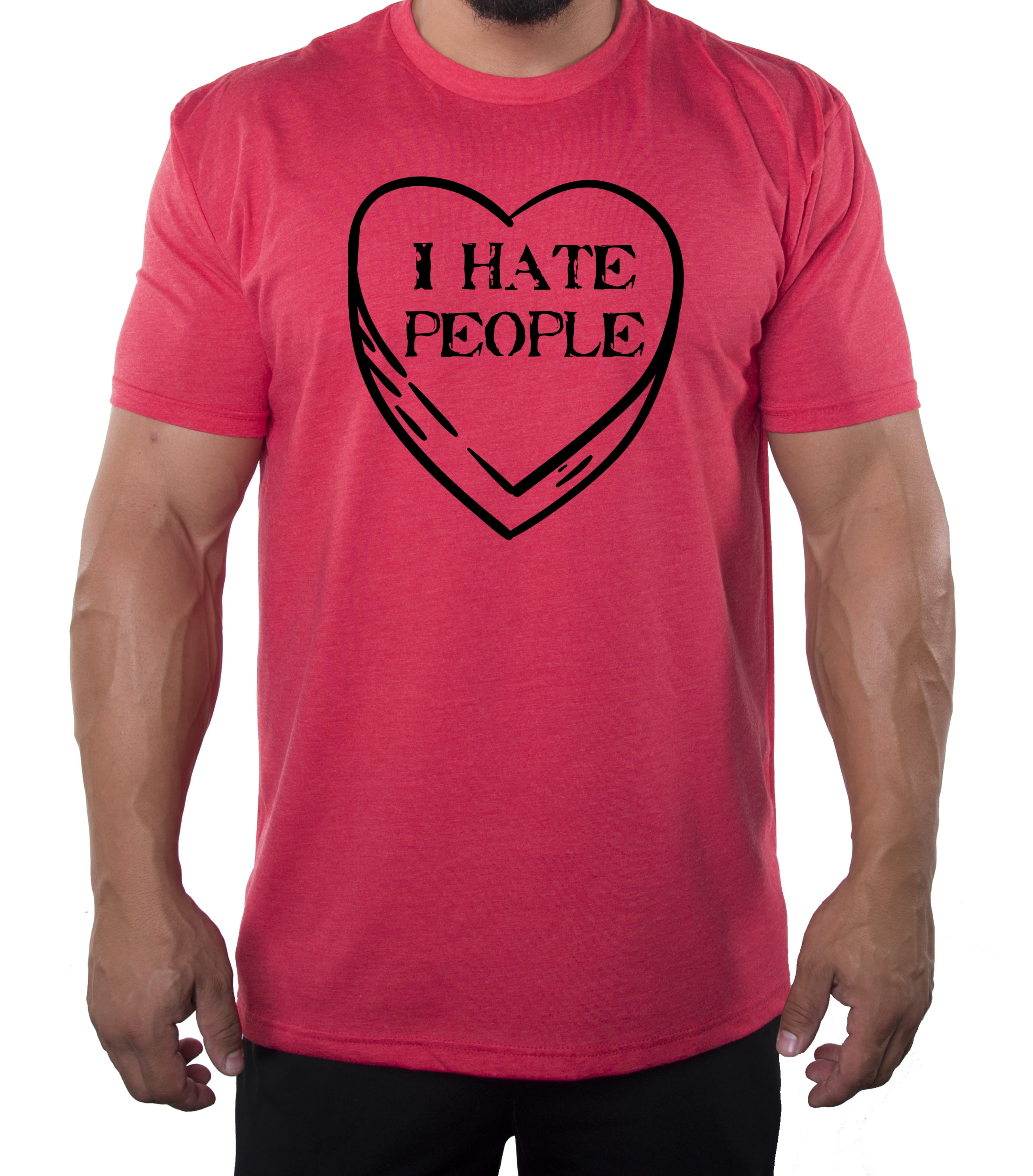 I Hate Valentine's Day shirts, Men Crew Neck T-Shirts Stupid Cupid ...