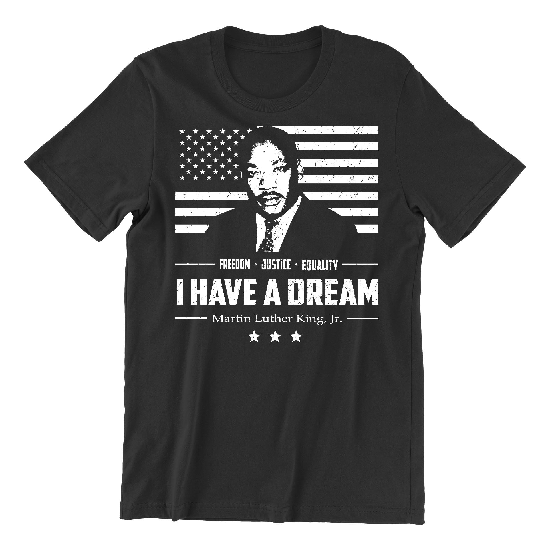 Free At Last Dr Martin Luther King Jr Quote Men's T-shirt, L Free At Last Dr Martin Luther King Jr Quote Men's T-shirt, L