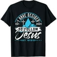 I Have Decided To Follow Jesus Shirt 2024 Baptized Baptism Cotton T ...