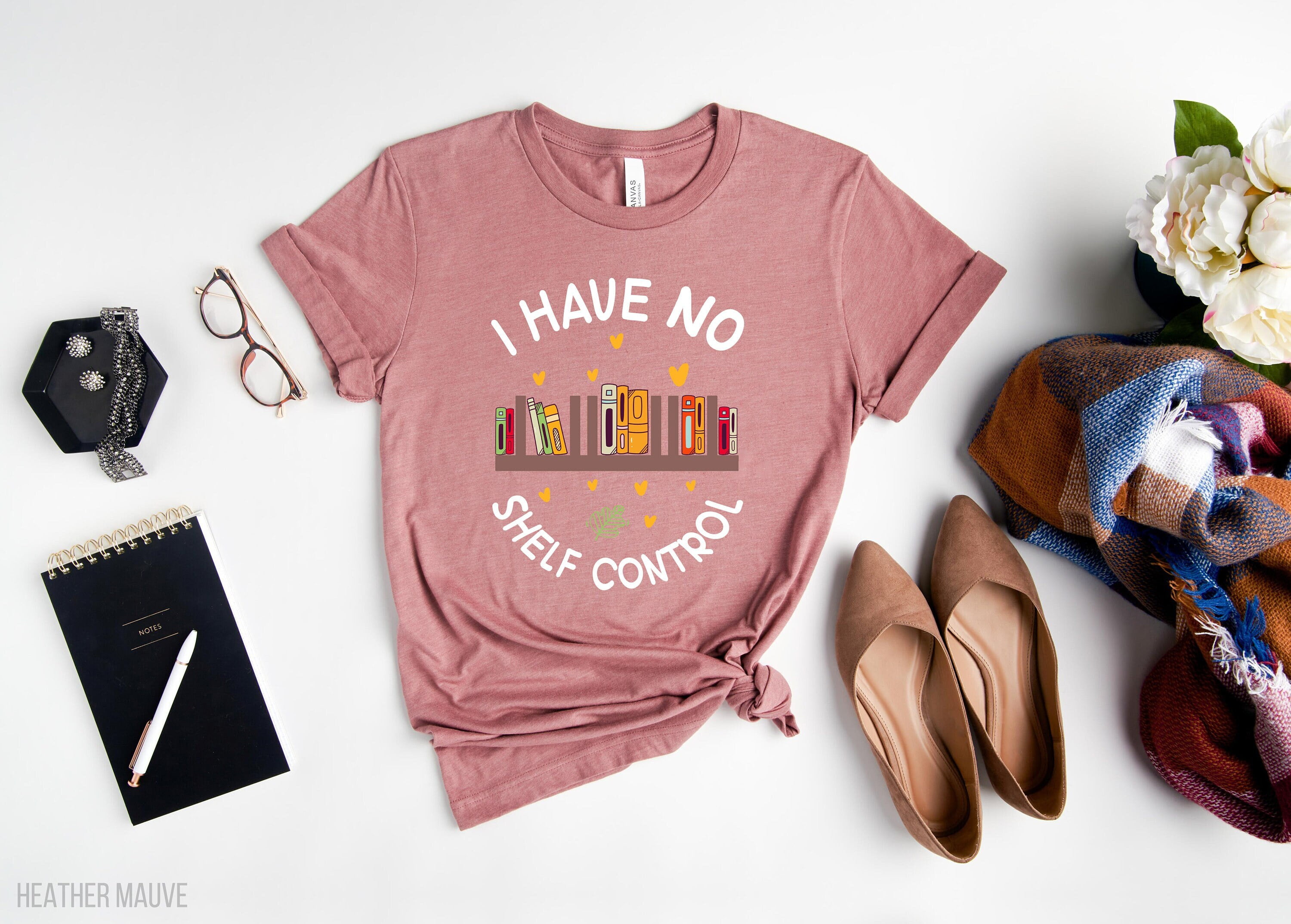 I Have No Shelf Control Shirt, Cute Book Lovers Shirt, Bookworm, Books ...