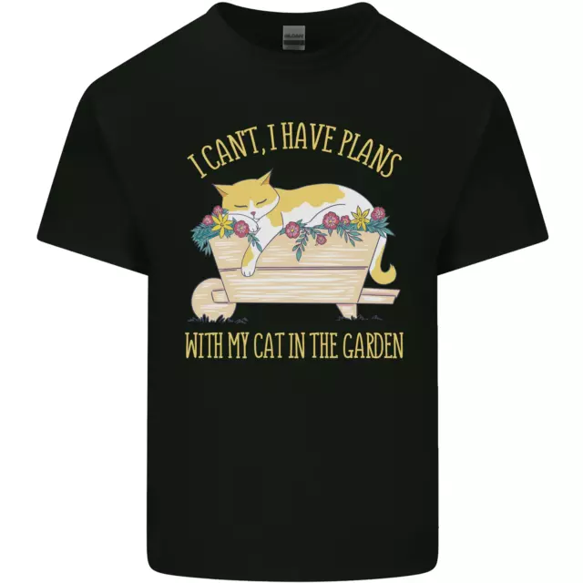 I Have Plans My Cat In The Garden Gardening T-Shirt - Walmart.com