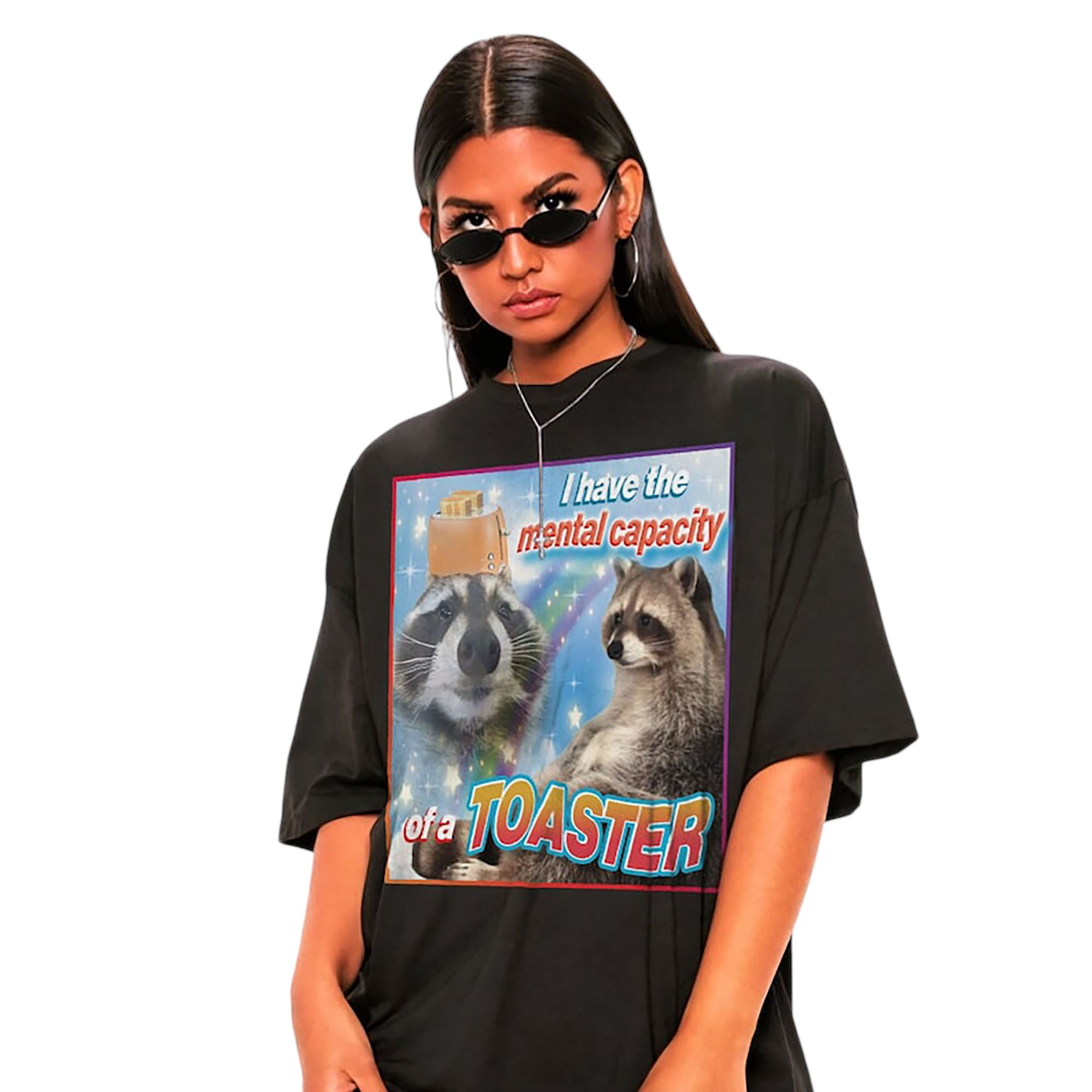 I Have The Mental Capacity Of A Toaster Meme Shirt, Eat Trash Possum ...