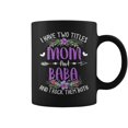 I Have Two Titles Mom And Baba Floral Mothers Day Coffee Mugs - Walmart.com