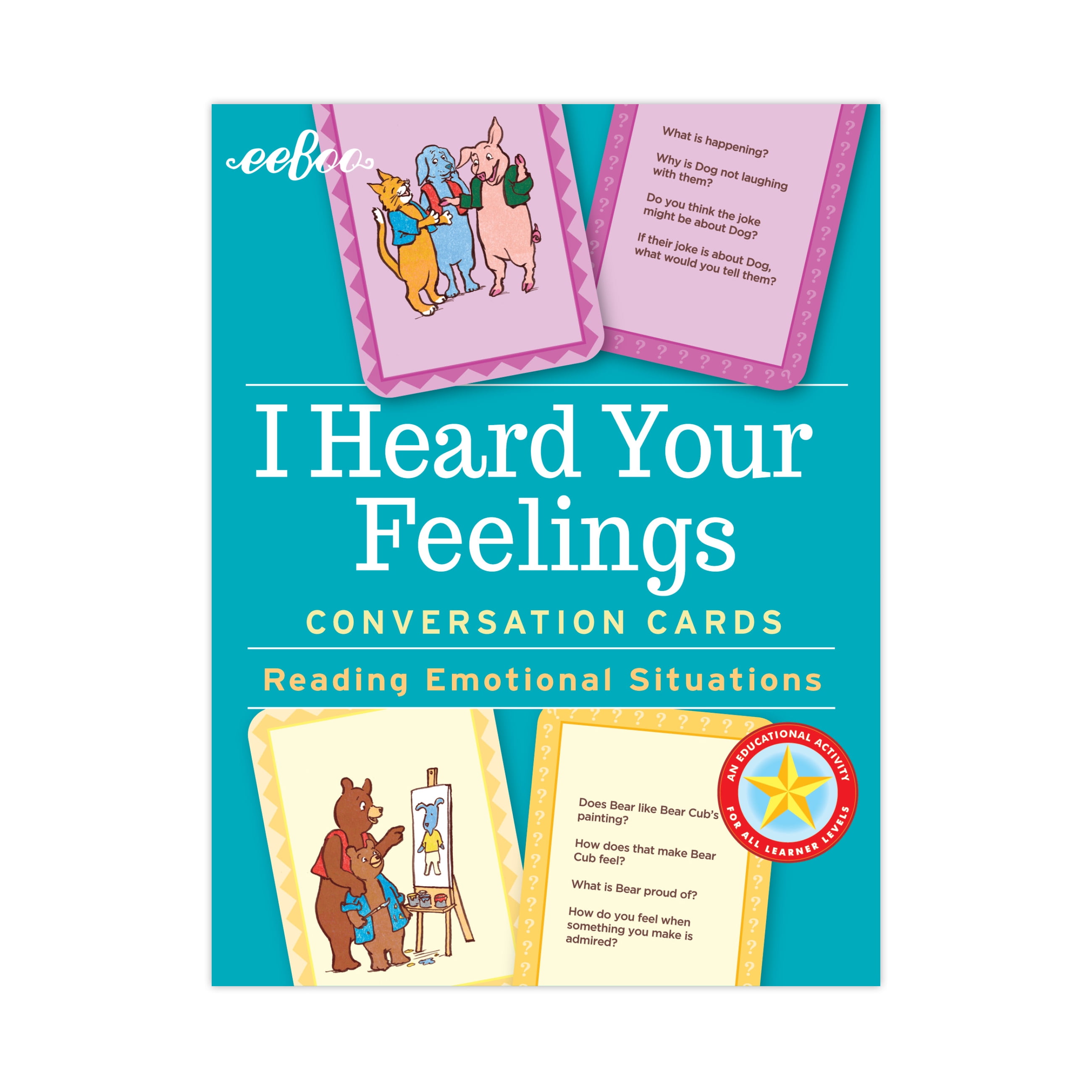 I Heard Your Feelings Conversation Cards - Walmart.com
