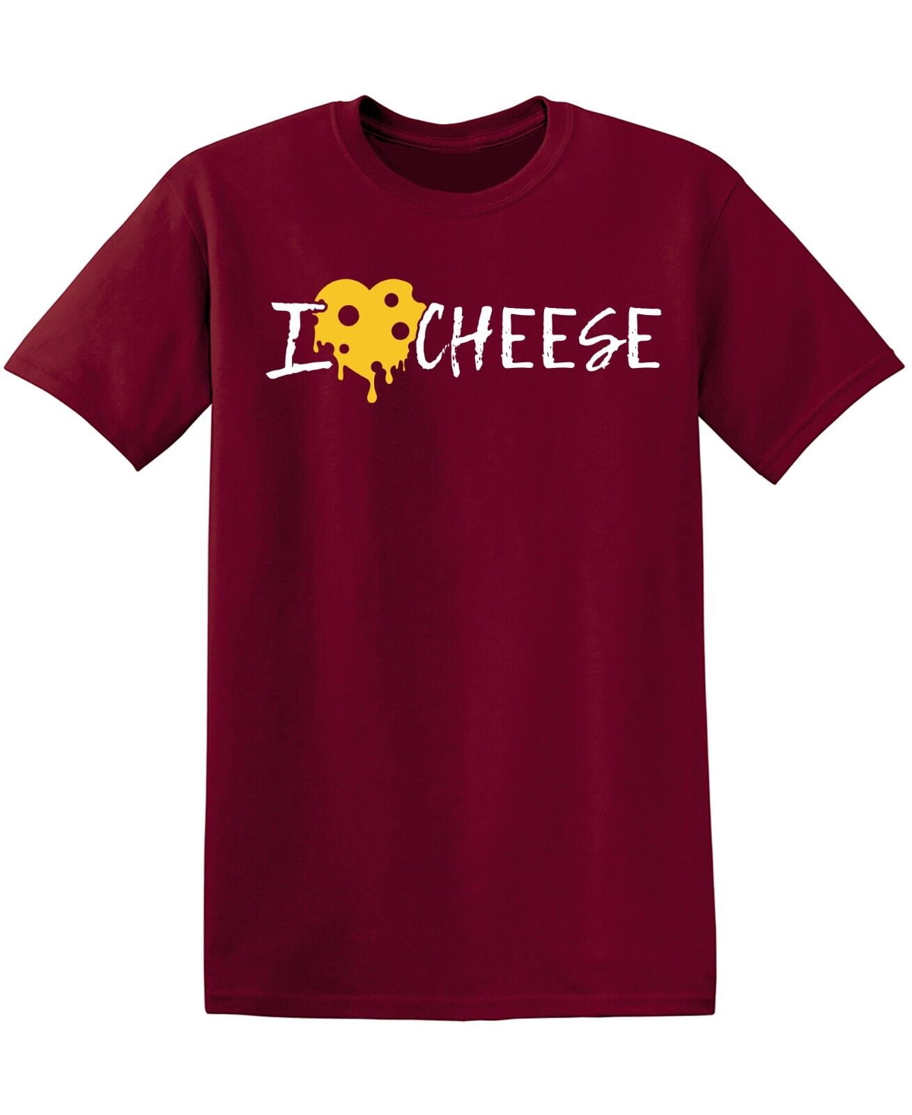 I Heart Cheese Sarcastic Humor Graphic Novelty Funny T Shirt - Walmart.com
