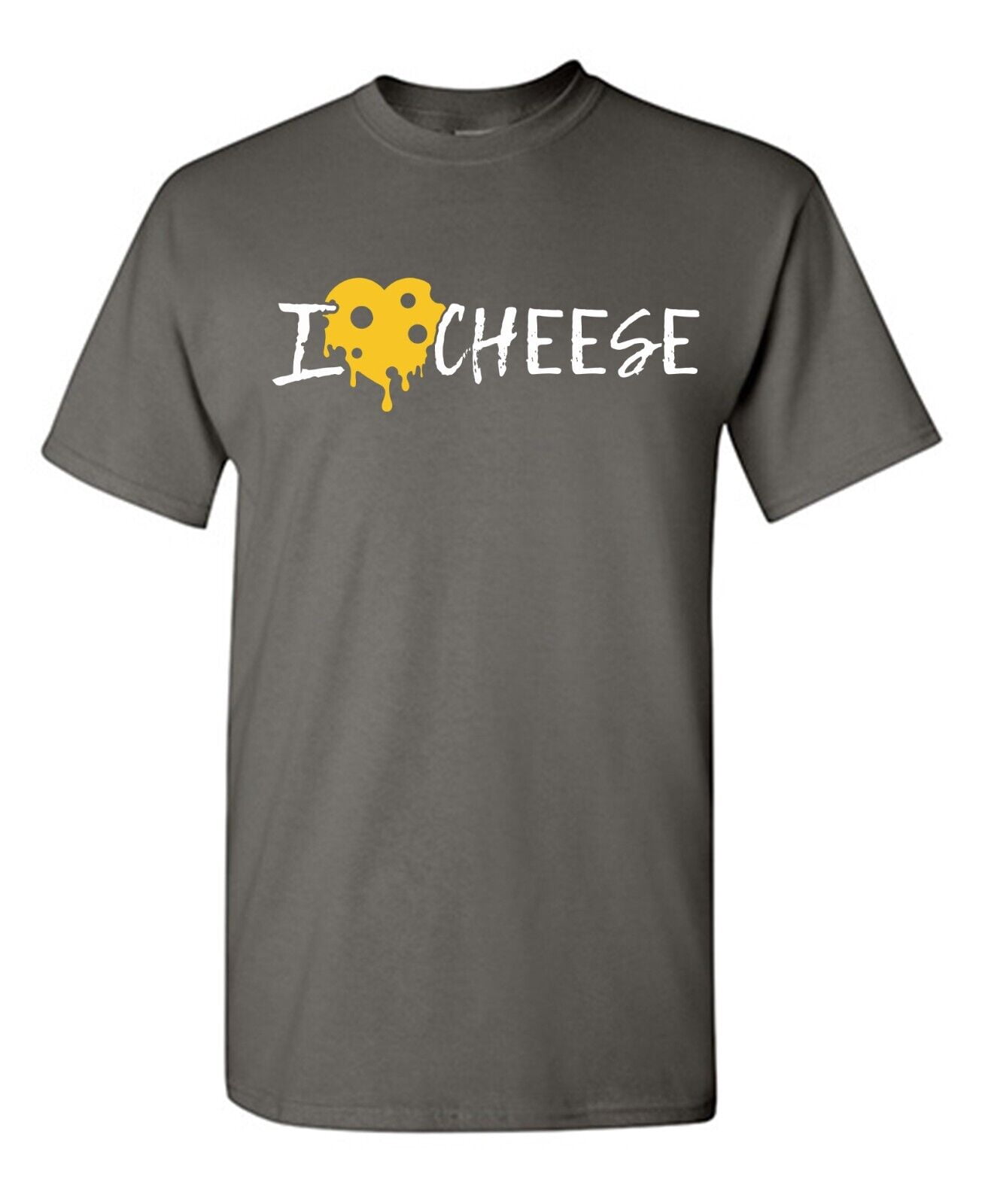 I Heart Cheese Sarcastic Humor Graphic Novelty Funny Tall T Shirt ...