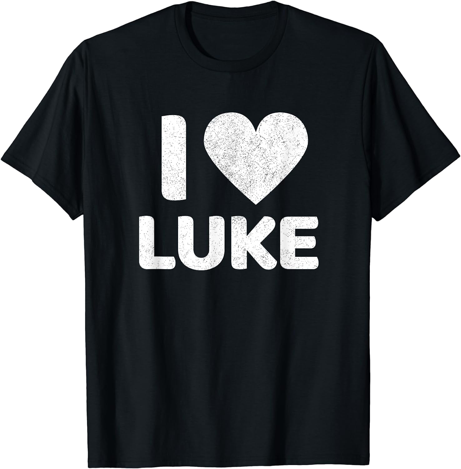 I Heart Love Luke Shirt Boyfriend Name Luke T-Shirt - Walmart.com
