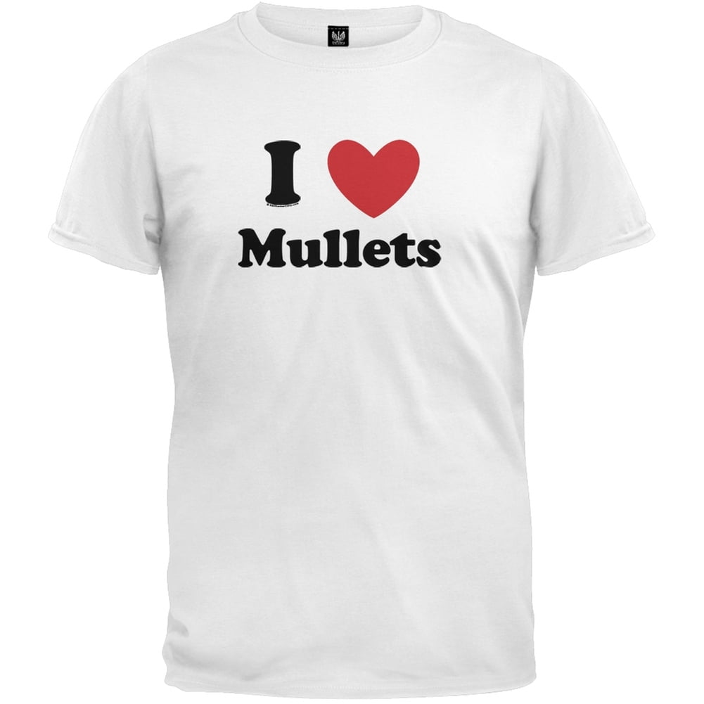 I Heart Mullets T-Shirt - Walmart.com