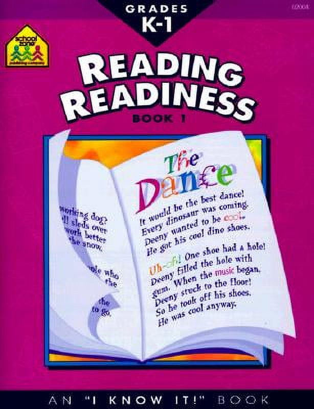 I Know It! Books: Reading Readiness, Book #0001 (WBook,REV) (Paperback ...