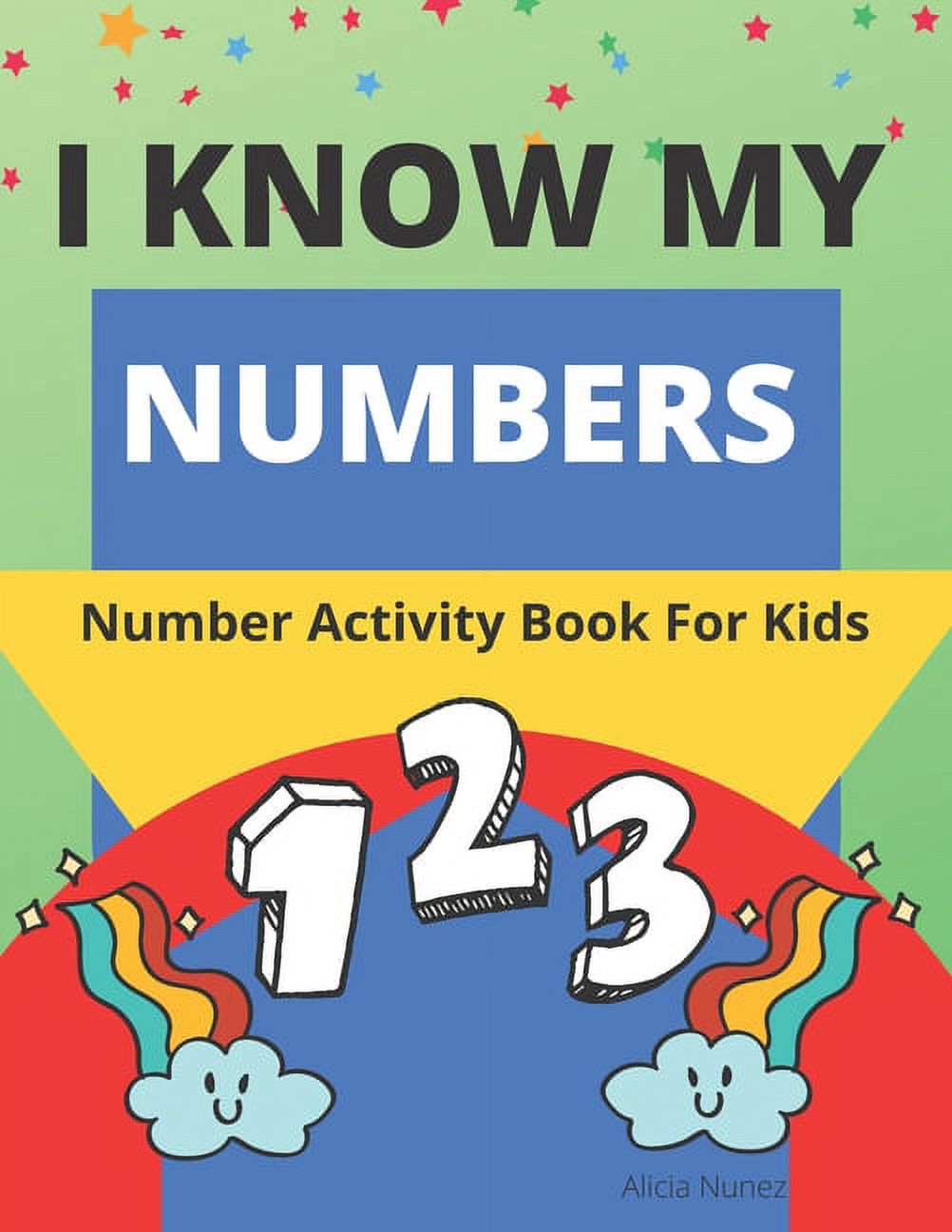 I Know My Numbers: Number Activity Book For Kids - Walmart.com